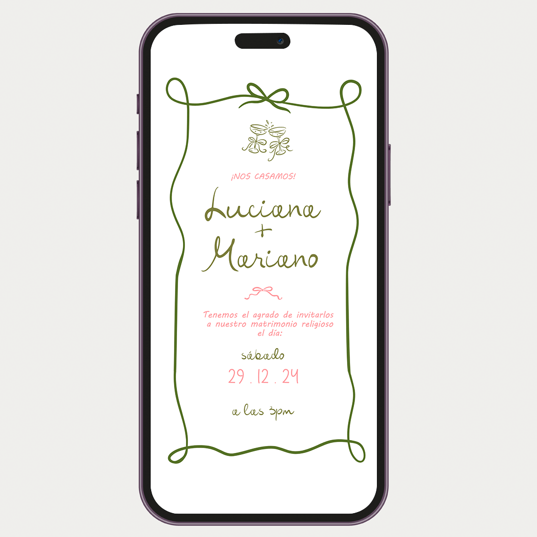 Invitaciones virtuales Modern #1 – Babel Perú